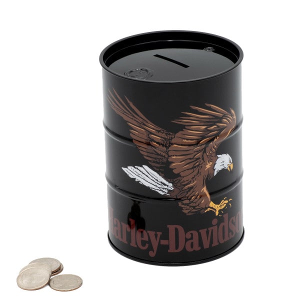 H D Swooping Eagle Tin Bank Ace Branded Products