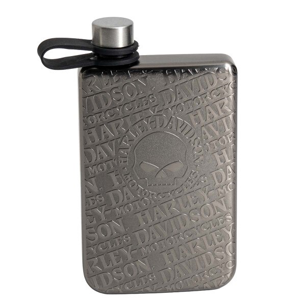H-D Willie G. Skull Flask - HDL-18652